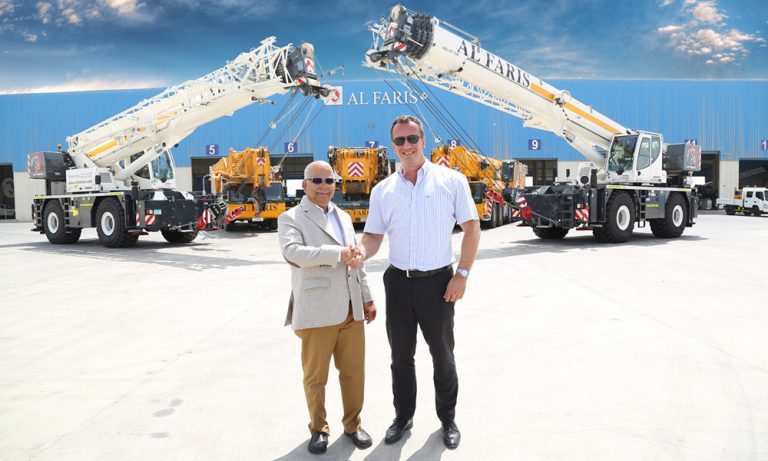Al Faris takes delivery of region’s first Liebherr LRT cranes