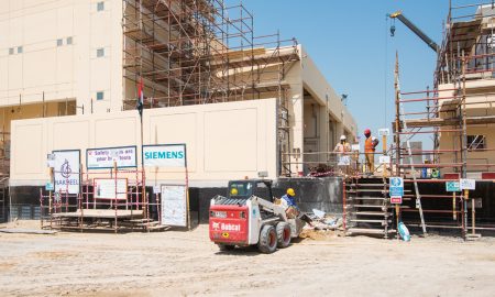 On site at Deira Islands