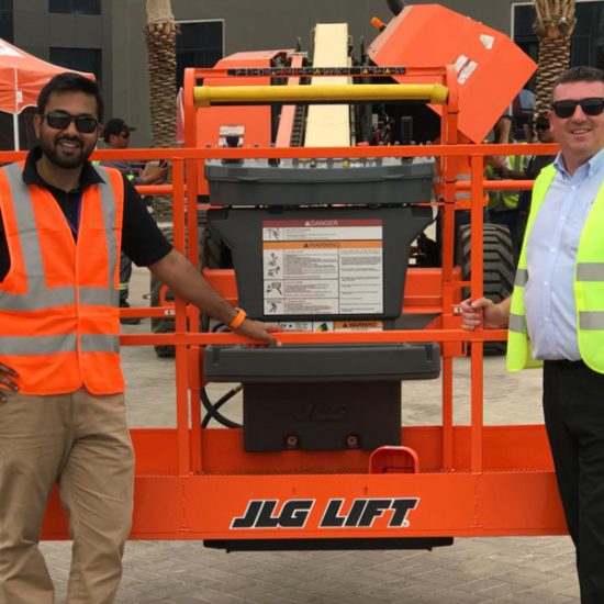 JLG delivers two boom lifts to Al Laith