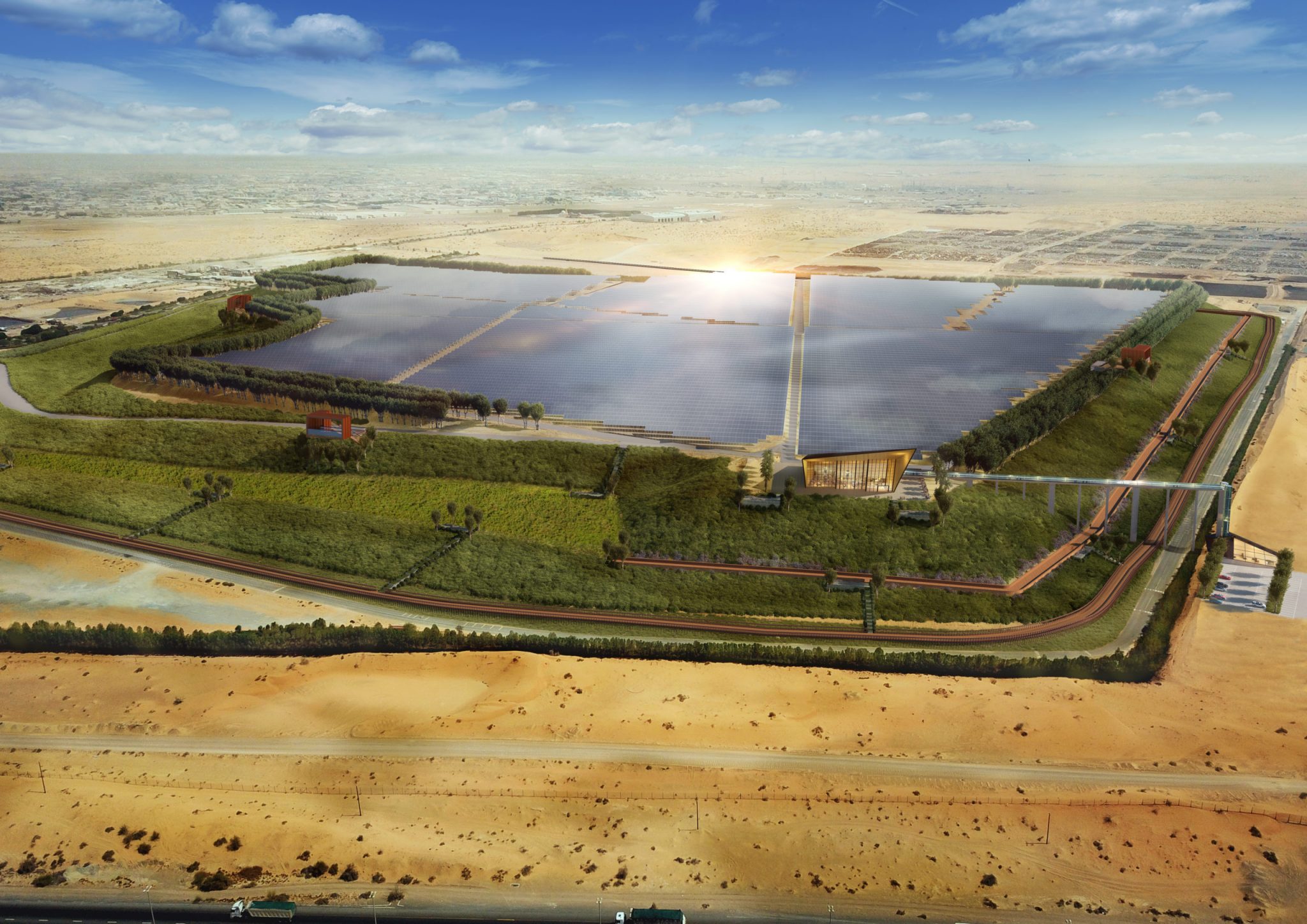 Bee’ah announces plans to convert landfill into 42MW solar farm