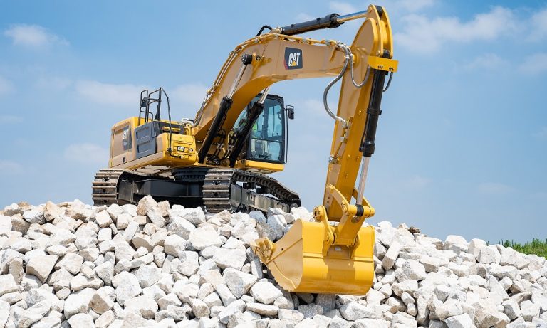 Caterpillar launches new 345 GC excavator