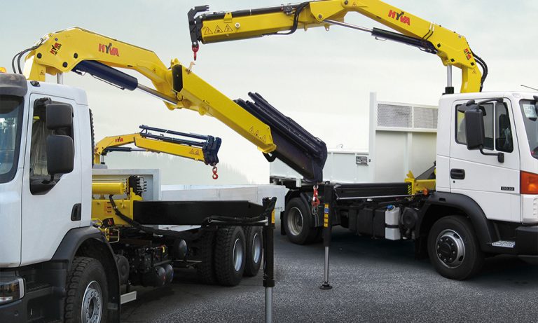 Hyva adds three new models to HB crane range