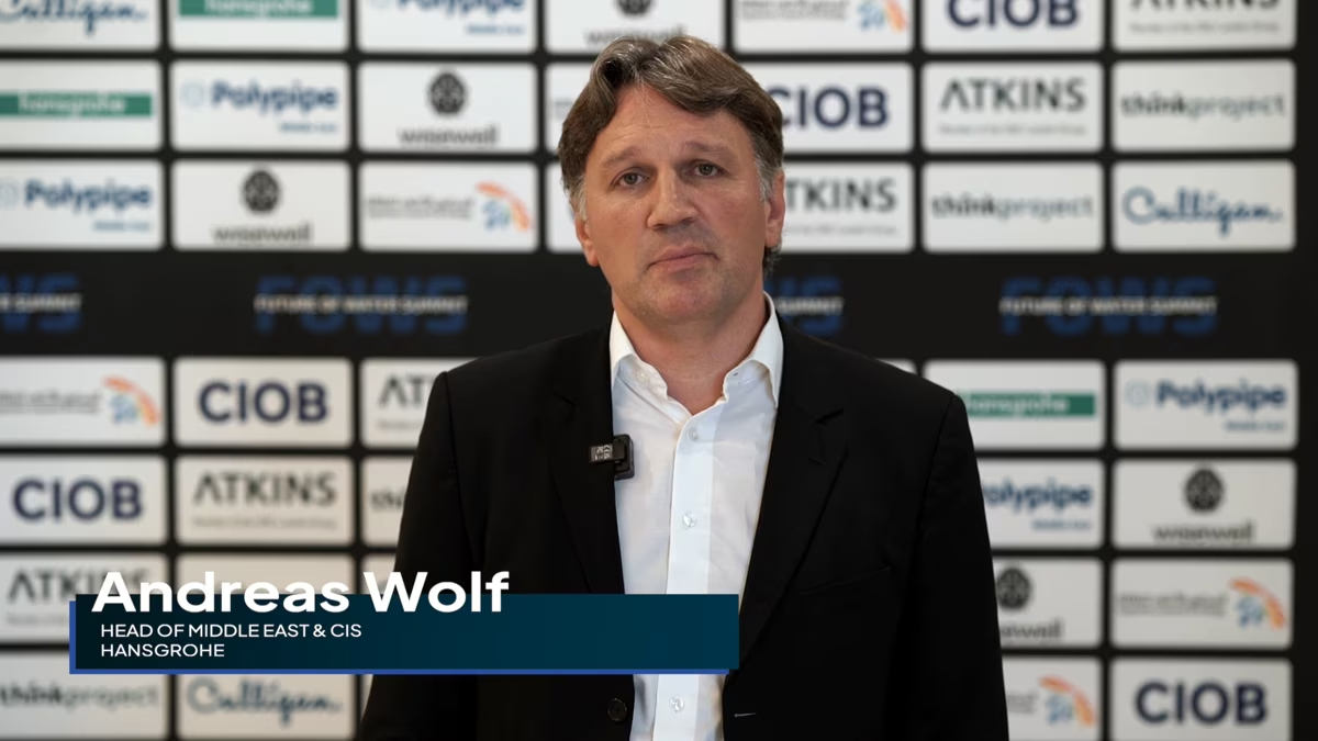 Interview with Andreas Wolf | Future of Water Summit 2023