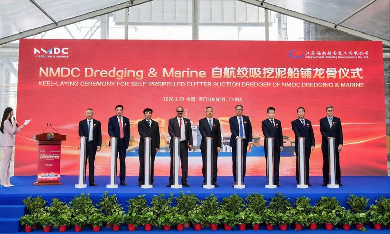 NMDC expands its vessel fleet with self-propelled dredger